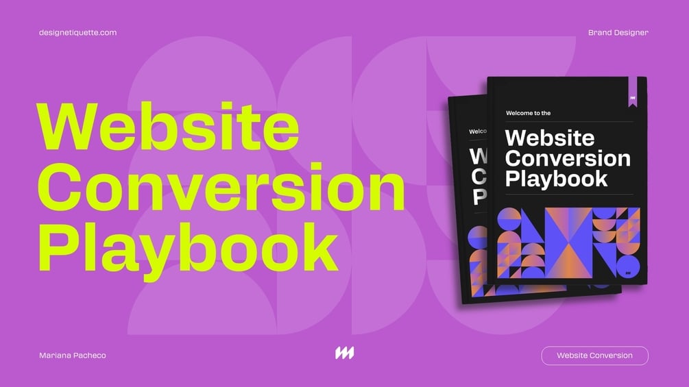 The Website Conversion Playbook