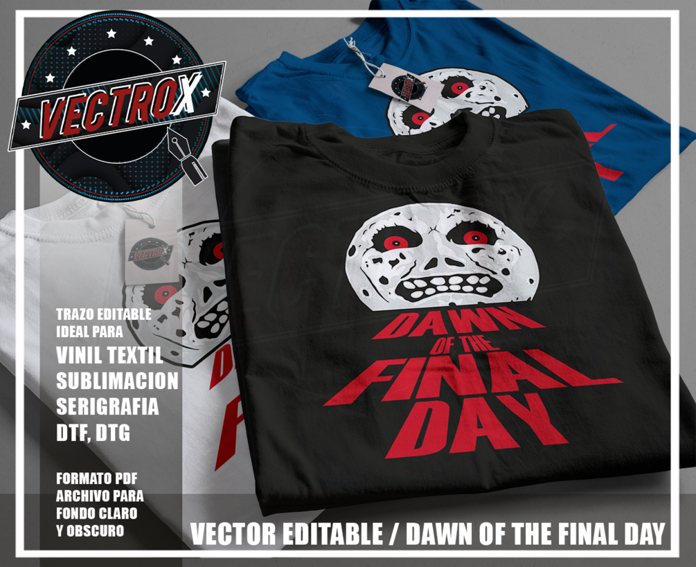Vector Editable - Dawn Of The Final Day