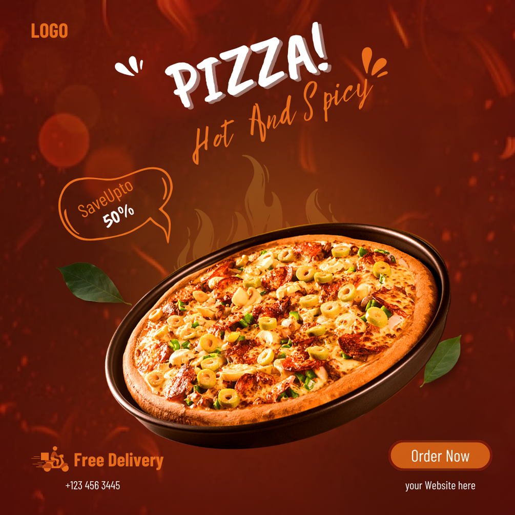Pizza Post Design
