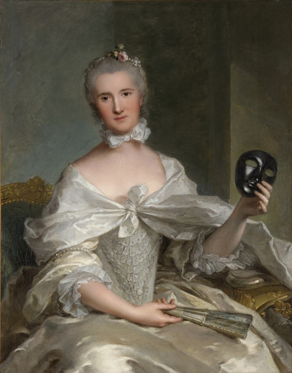Bonne Marie Felicite de Serent by Jean-Marc Nattier