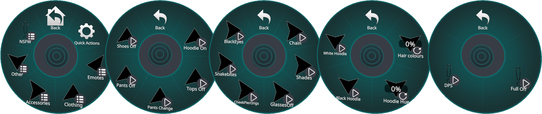 Ayden & Heather (VRChat 3D Model 3.0 Physbones DPS)