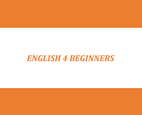 English guide for beginners