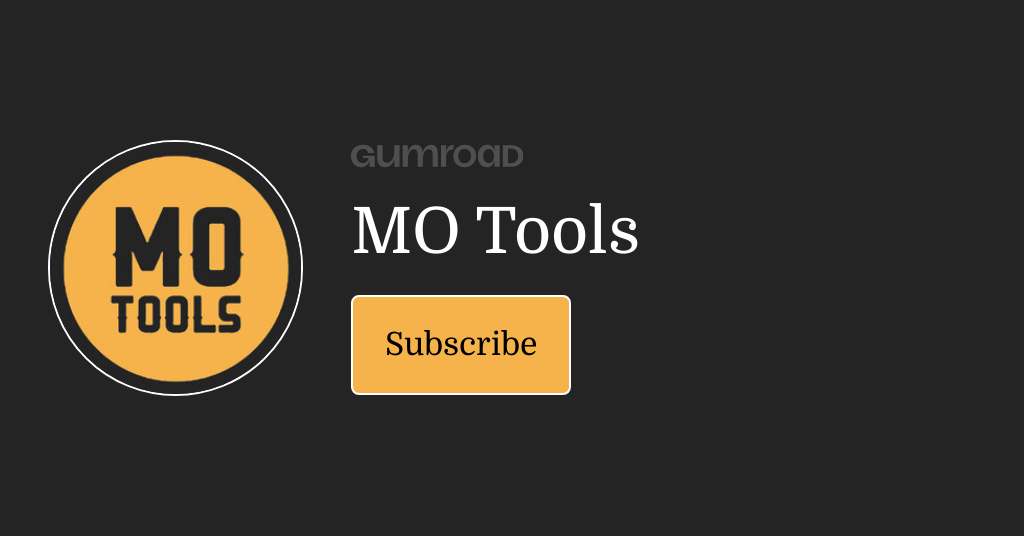MO Tools