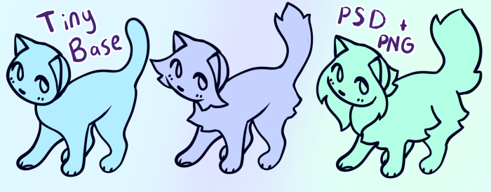 Tiny cat base