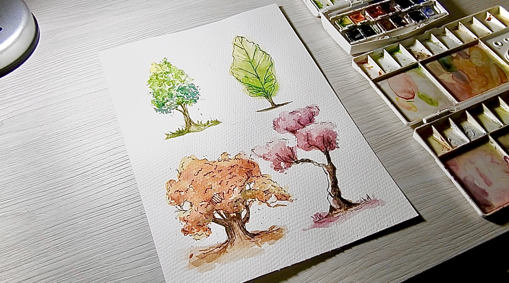 Watercolor Basic Lesson