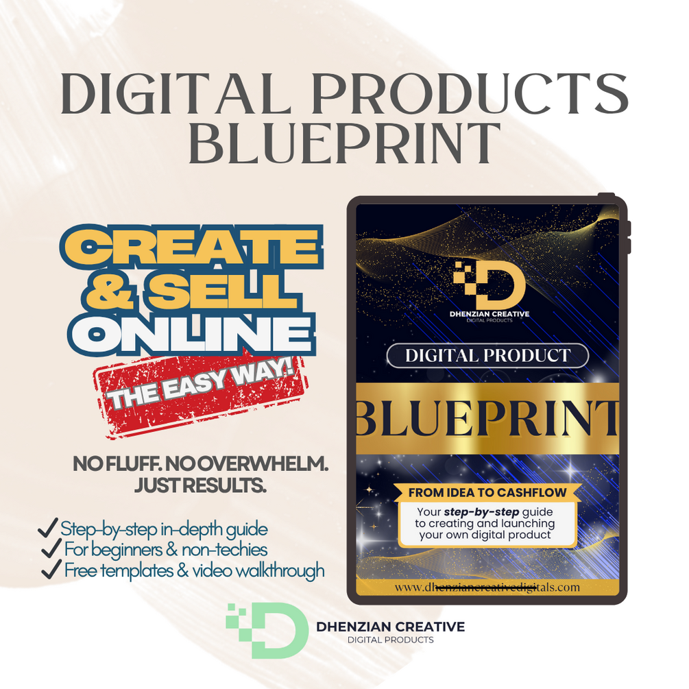 Digital Products Blueprint – Easy Step-by-Step Guide to Create & Sell ...