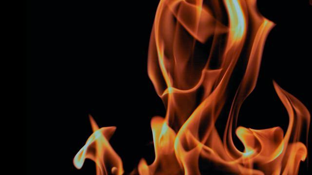 The fiery tendrils twist and dance, their warm glow creating a ...