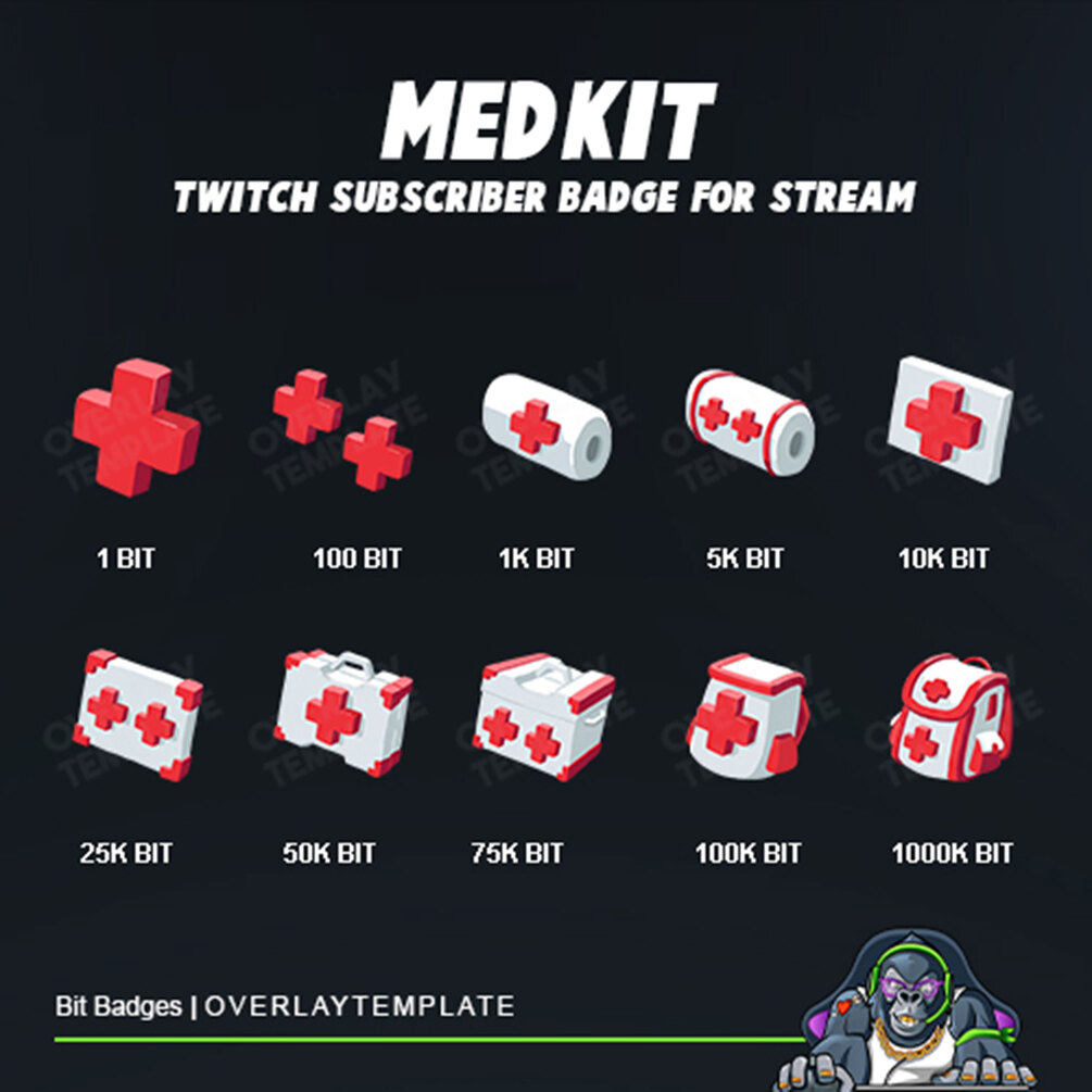 Medkit – Bit Badges