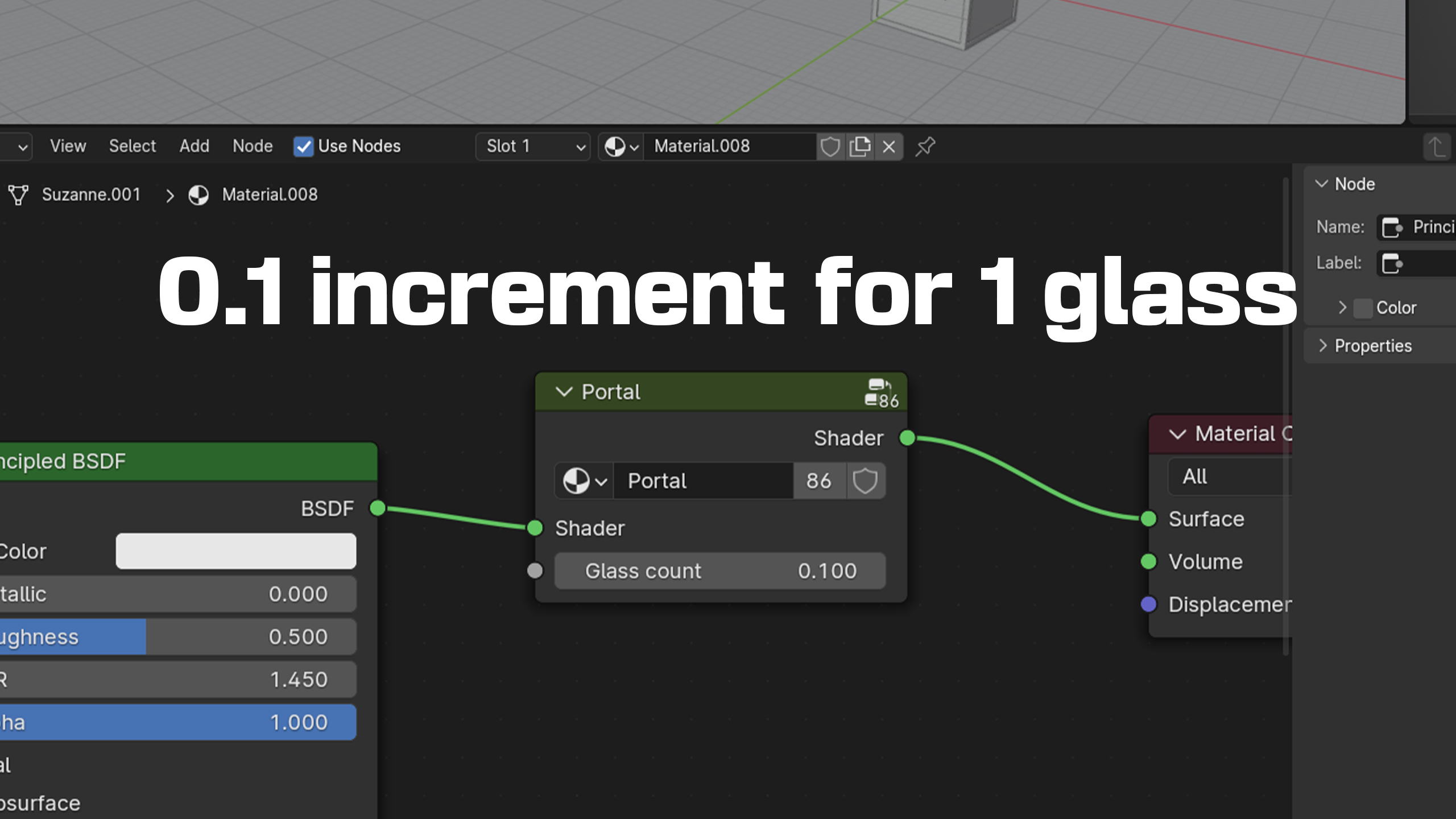 Blender Portal Node Group