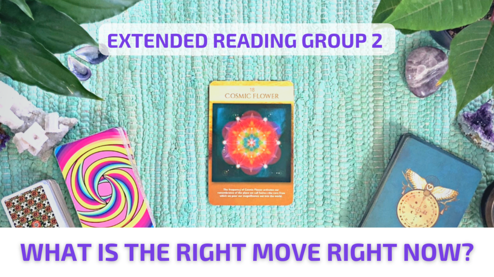 Extended Reading Group 2: What is the Right Move Right Now?!