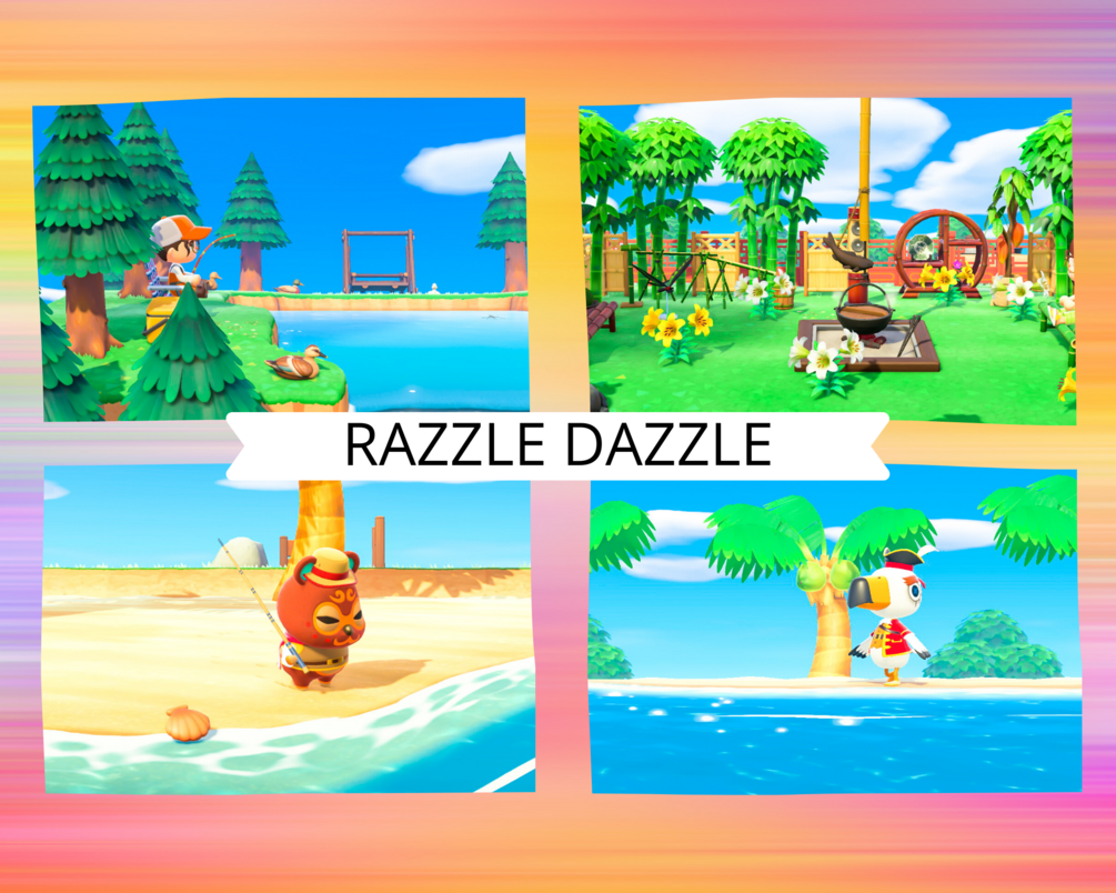 Animal Crossing Lightroom Mobile Preset "Razzle Dazzle"