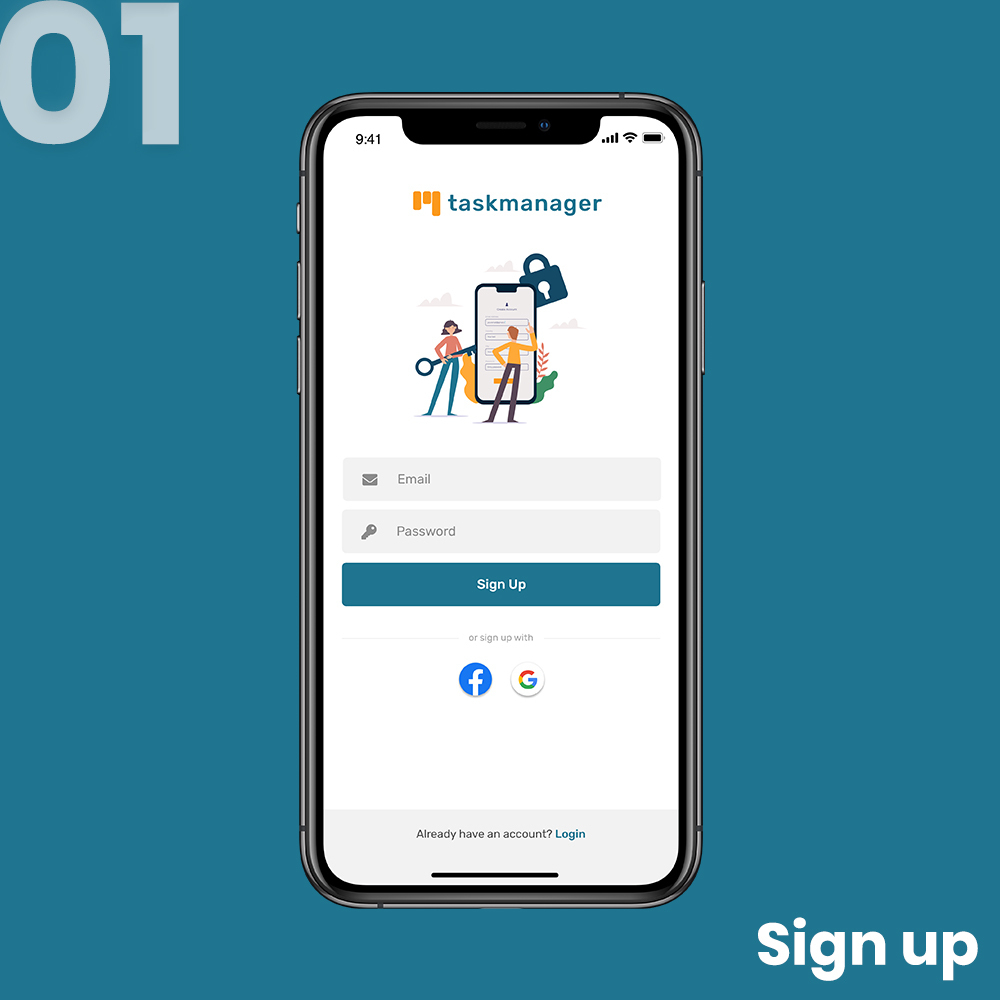 Daily UI:001 Sign Up