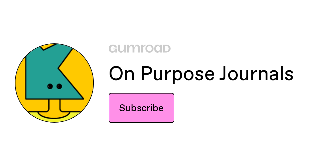 On Purpose Journals