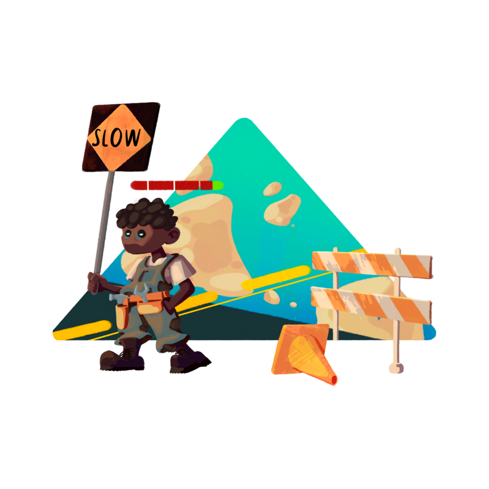 Slowwww Sticker
