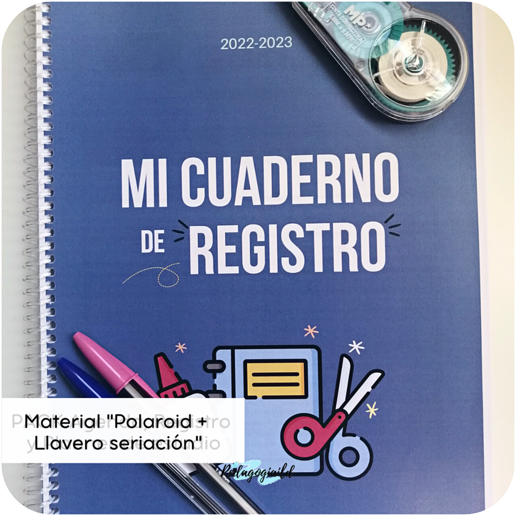 PACK cuaderno de registro + agenda + Planner de estudio 🗣️