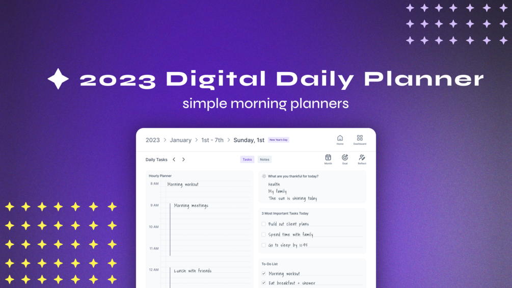 2023 Digital Daily Planner