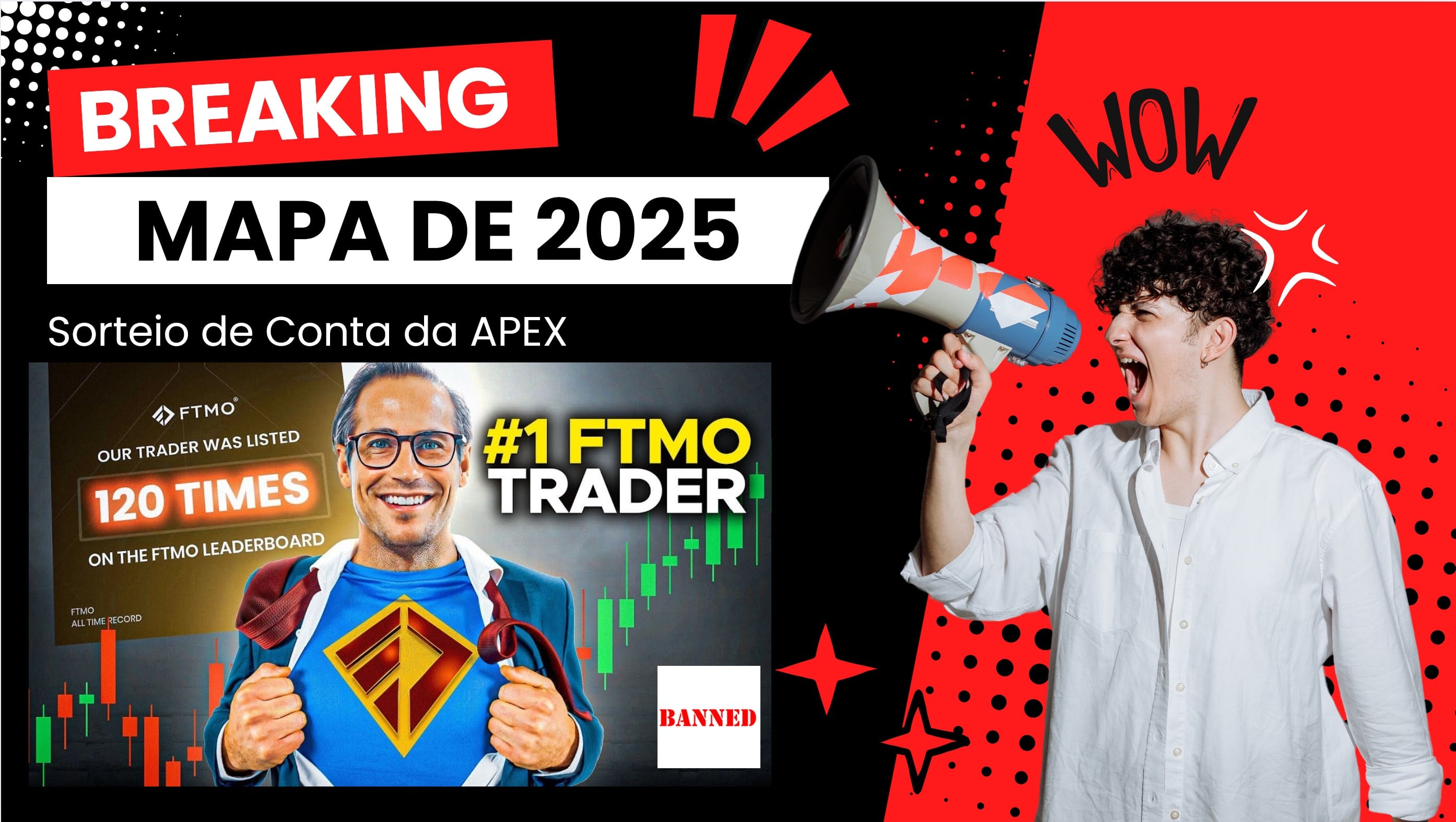 Sorteio + MAPA DE 2025 - HOJE! - BankMath