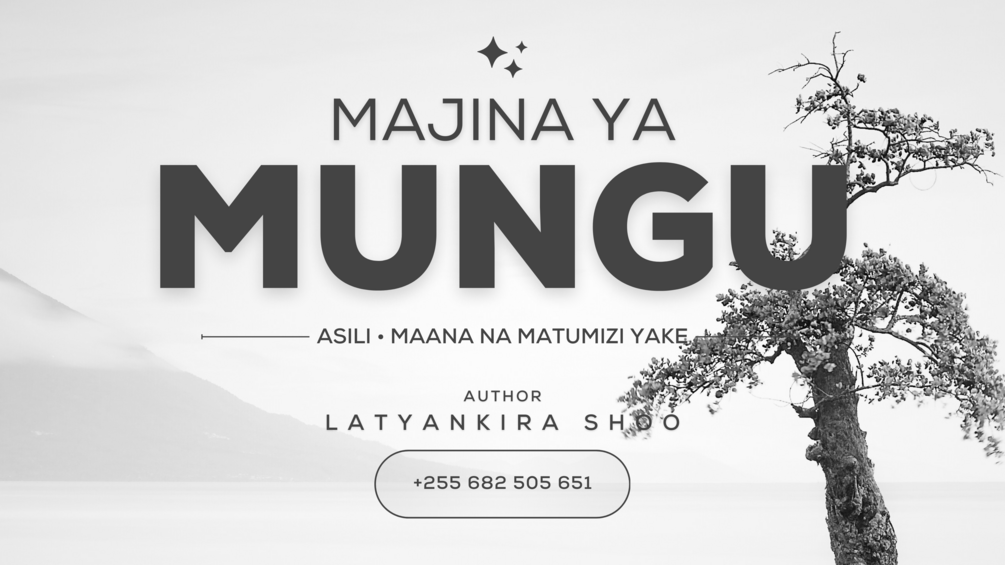 MAJINA YA MUNGU!