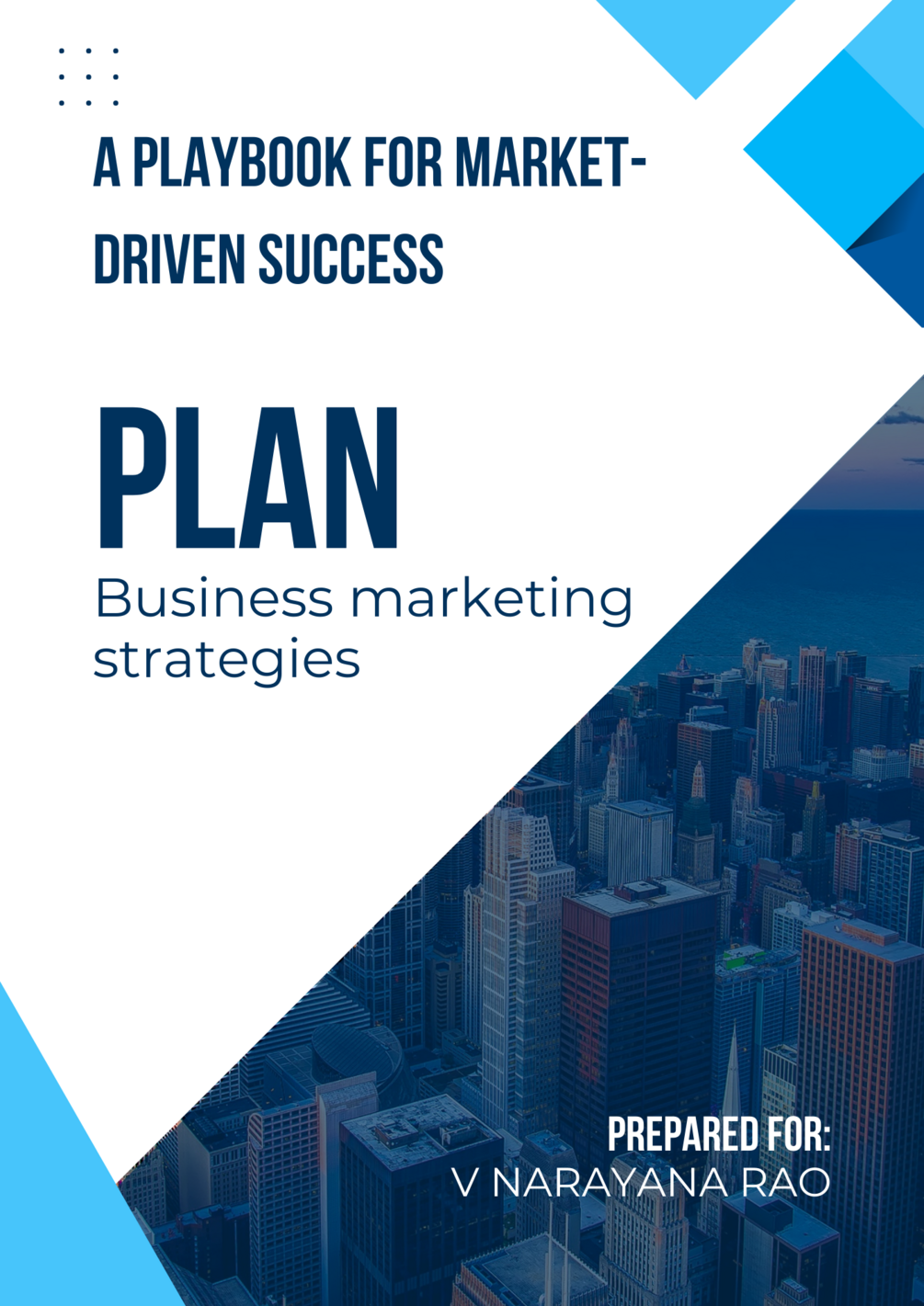 A Playbook for Market-Driven Success