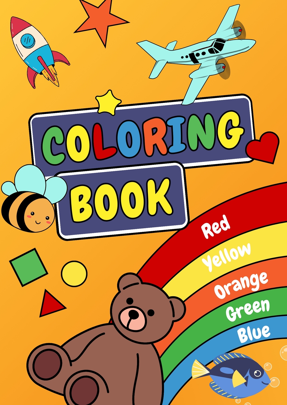 "Colorful Adventures: A Fun Journey for Little Artists"