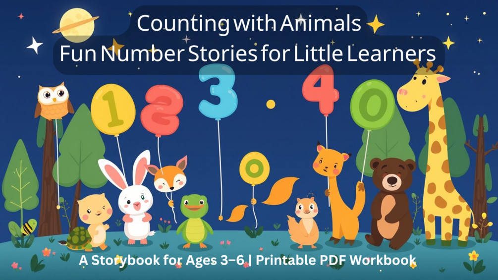 Counting with Animals: Fun Number Stories for Little Learners