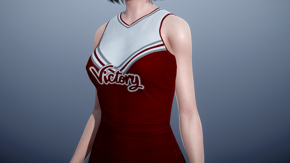 [HS2] CheerLeader Top and Bot Custom 2 [Commission]