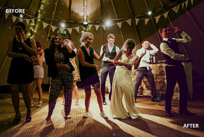 Party Night Photoshop Action