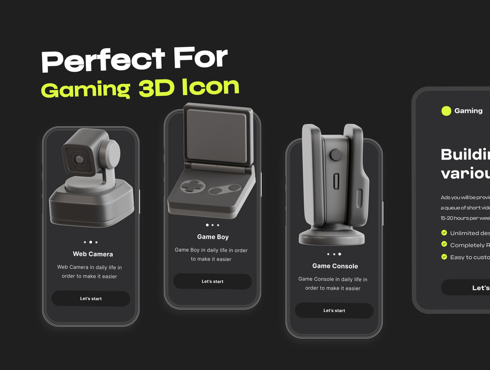 Gaming 3D Icon