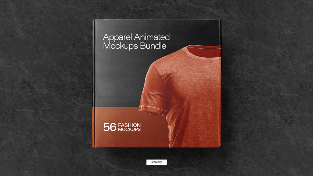 Apparel Animated Mockups Bundle