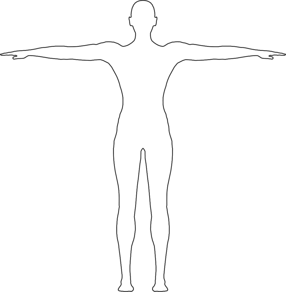 Blender 4.4 Female Human Reference Images