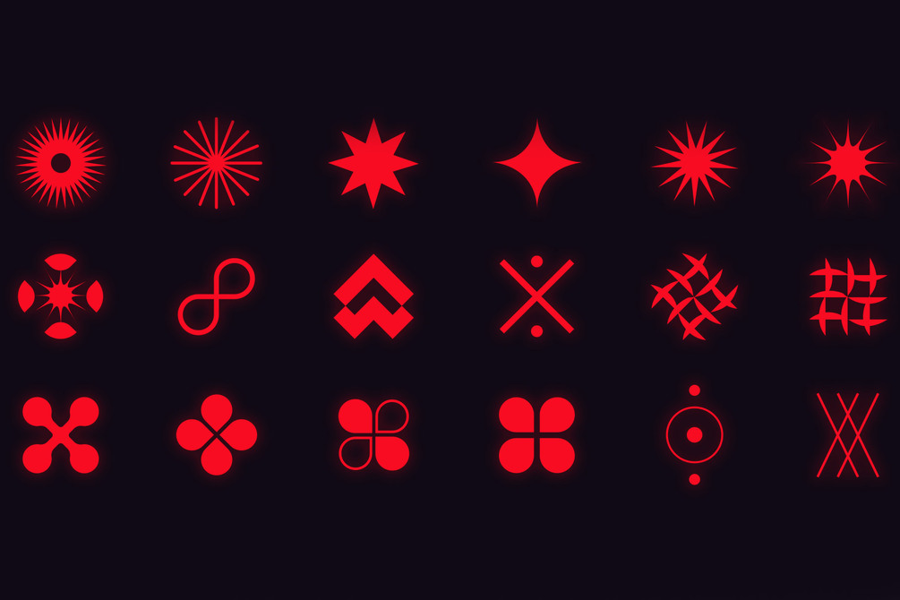 18 Cyber Modern Shapes