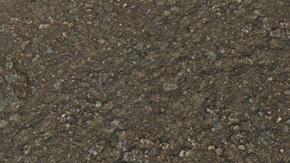 Mossy Rock PBR Texture