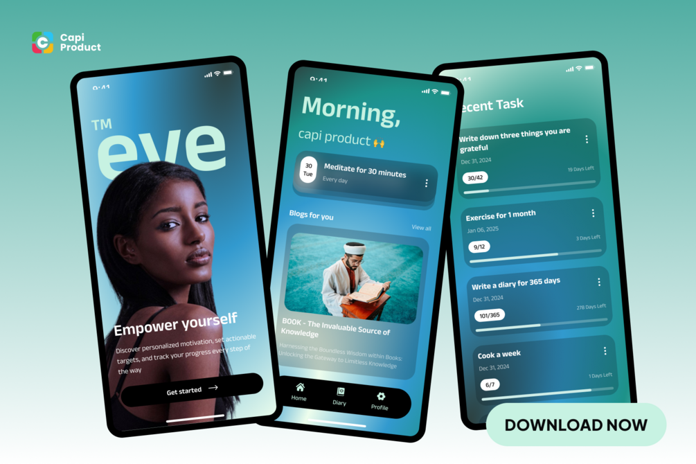 Seft Motivation App Design Concept
