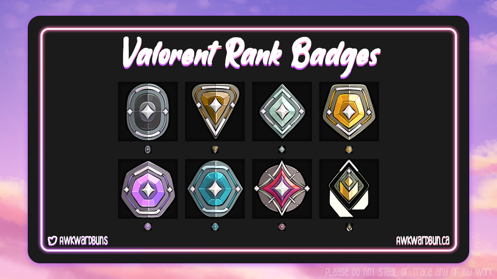 (P2U) Valorant Sub & Bit Badges