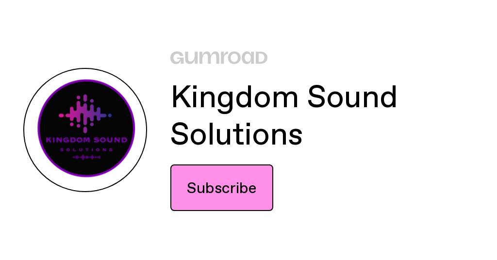 Kingdom Sound Solutions
