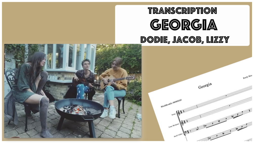 PDF: Georgia - Dodie, Jacob Collier, Lizzy McAlpine
