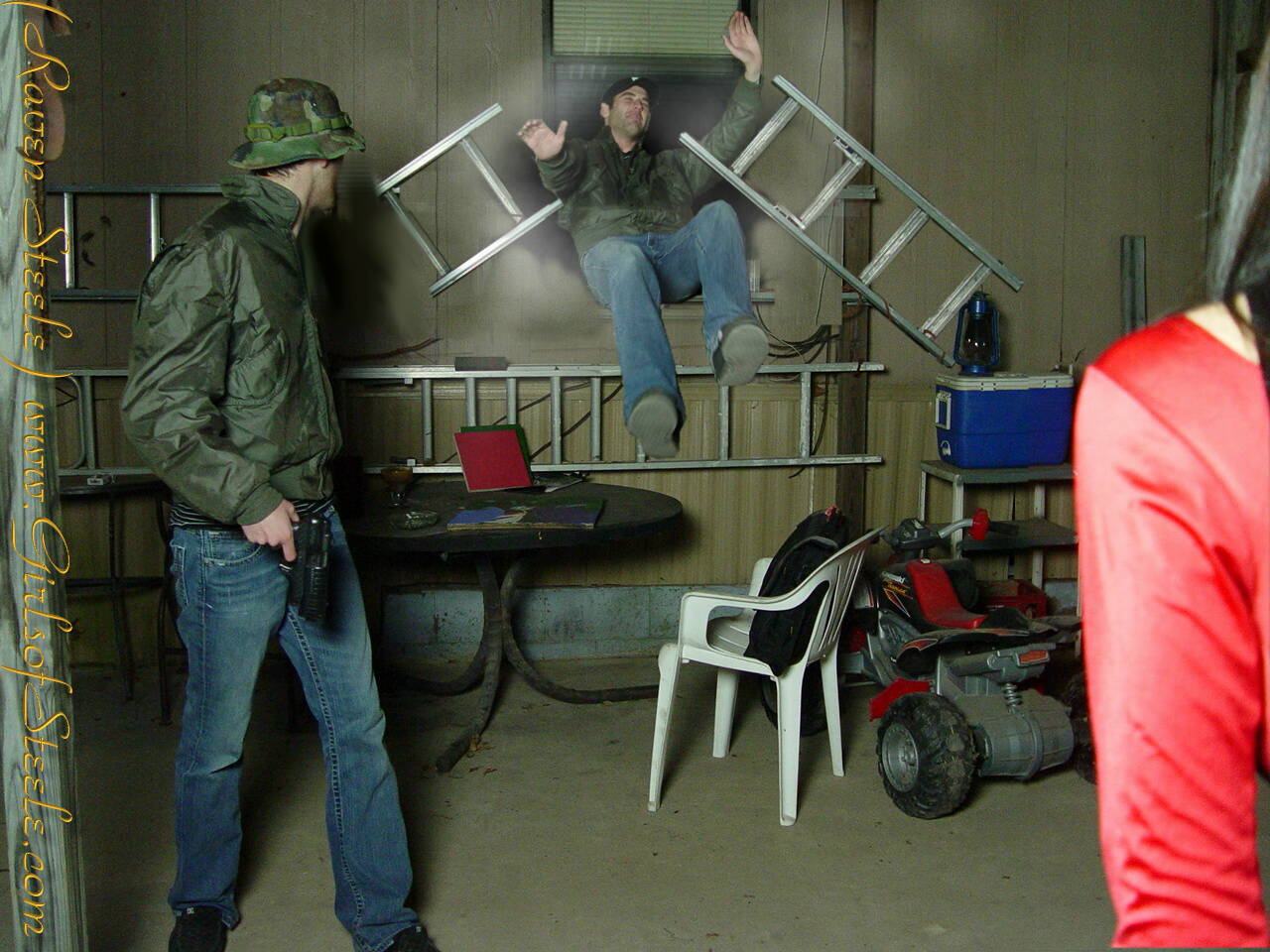 Raven Steele in Quick and Dirty 2, an 50 image sexy Tempest superheroine cosplay story