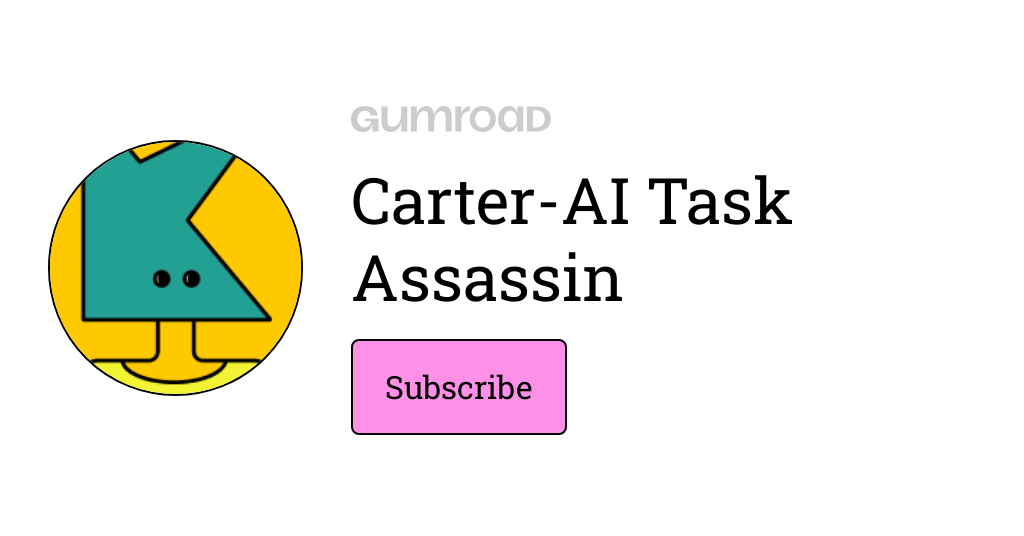 Carter-AI Task Assassin