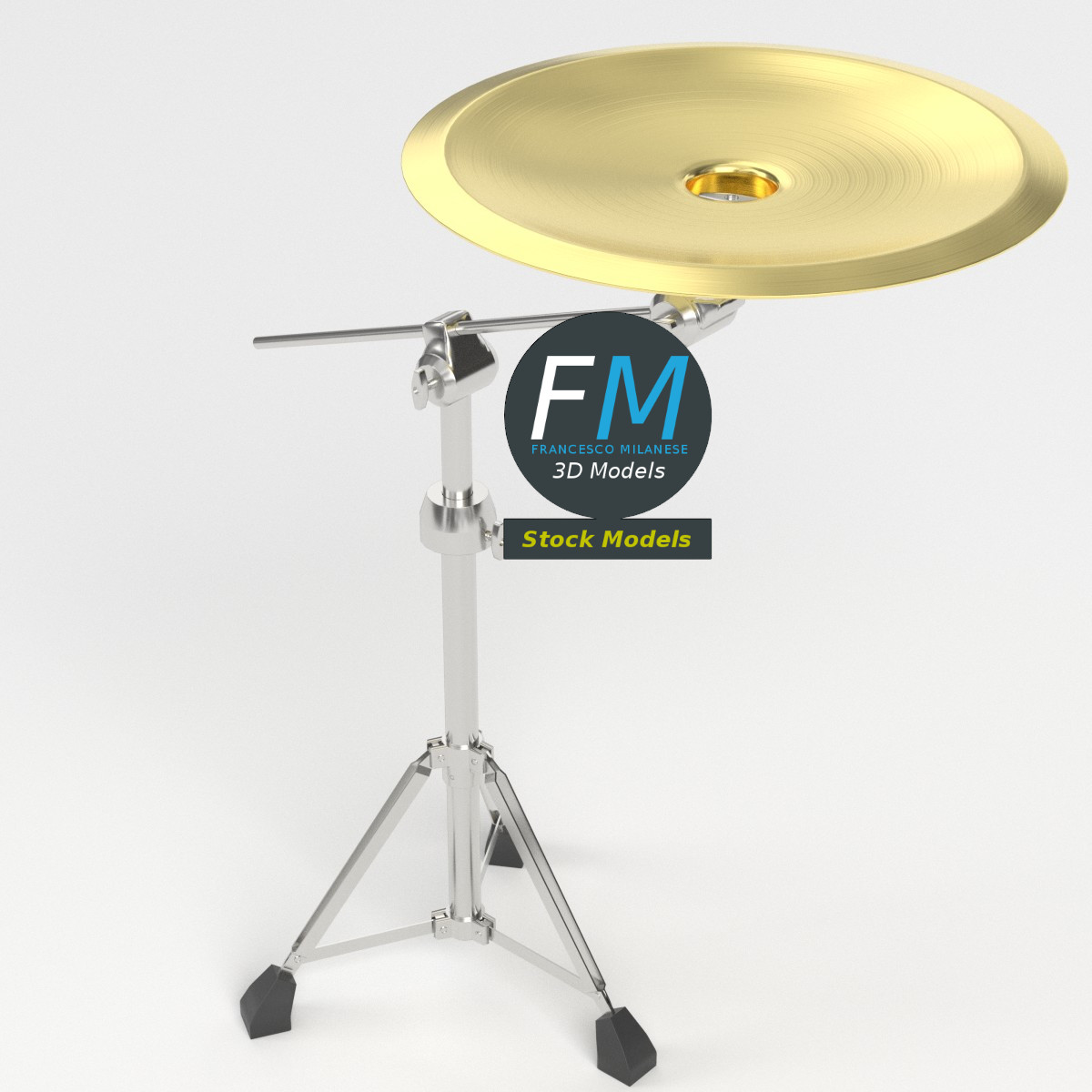 3D MODEL - China cymbal