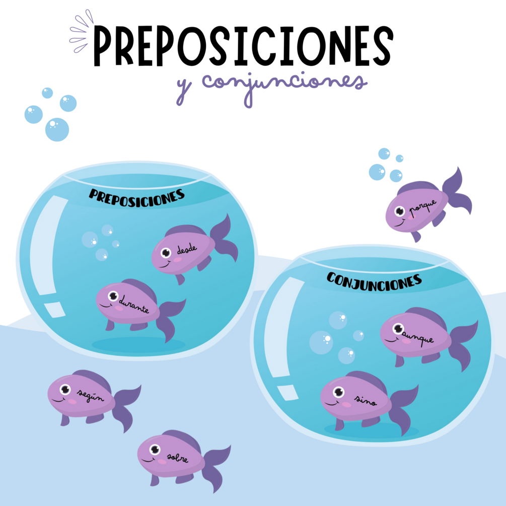 Preposiciones y conjunciones