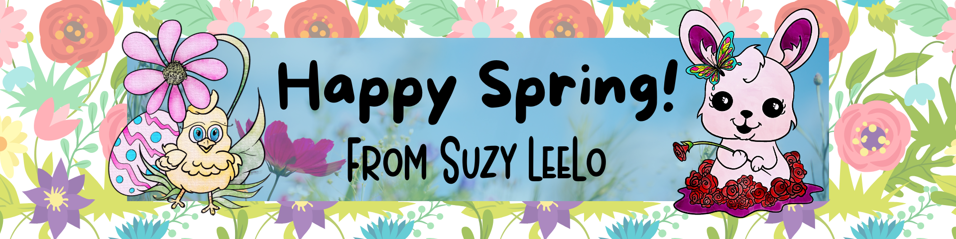 Spring Coloring Page Activities - Coloring Pages by Suzy LeeLo