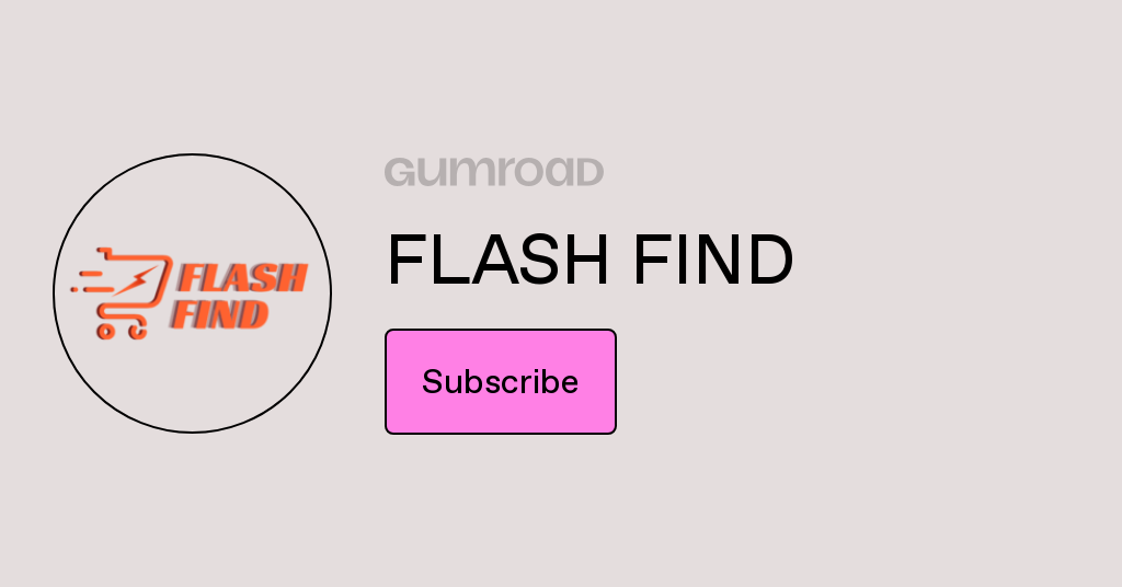 FLASH FIND
