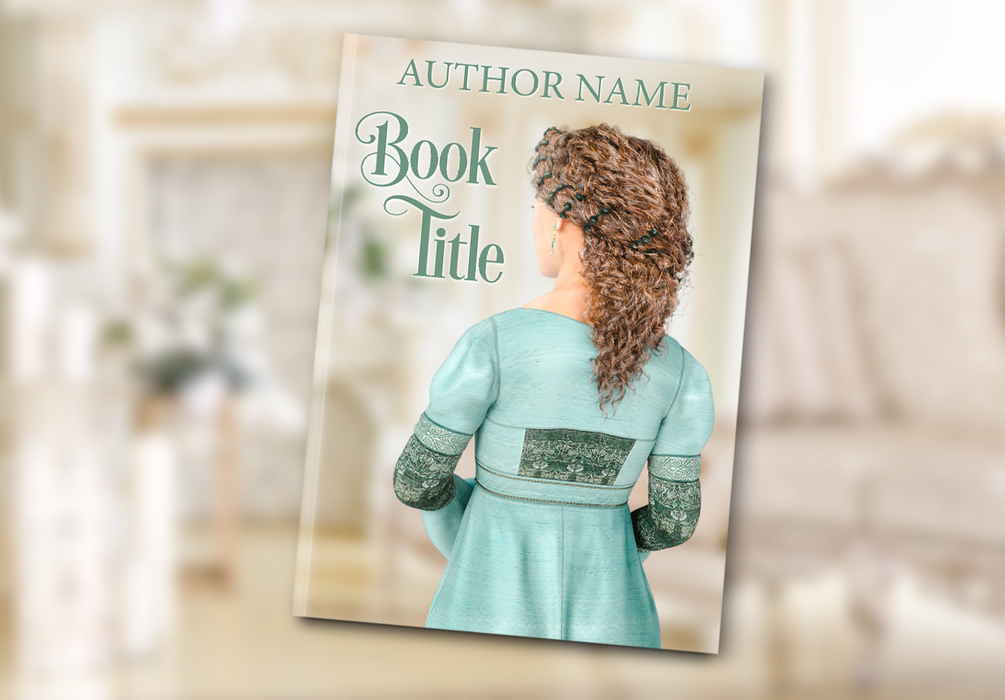 Lady in Historical Dress Book Cover
