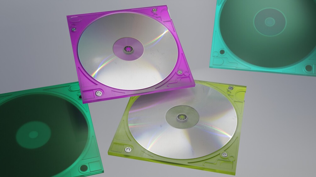 CD CASE 3D MODEL