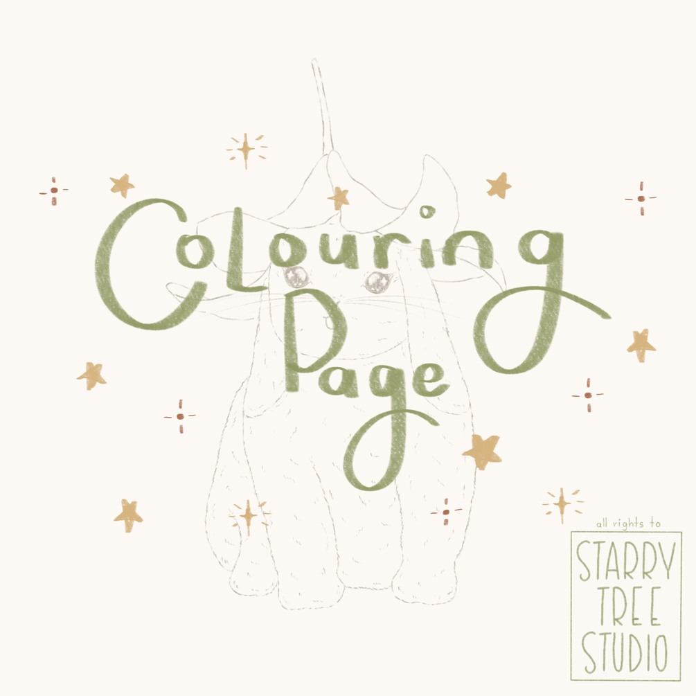 "Flora The Bunny" Coloring Page