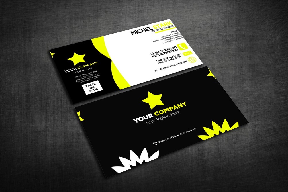 Super Star Business Card