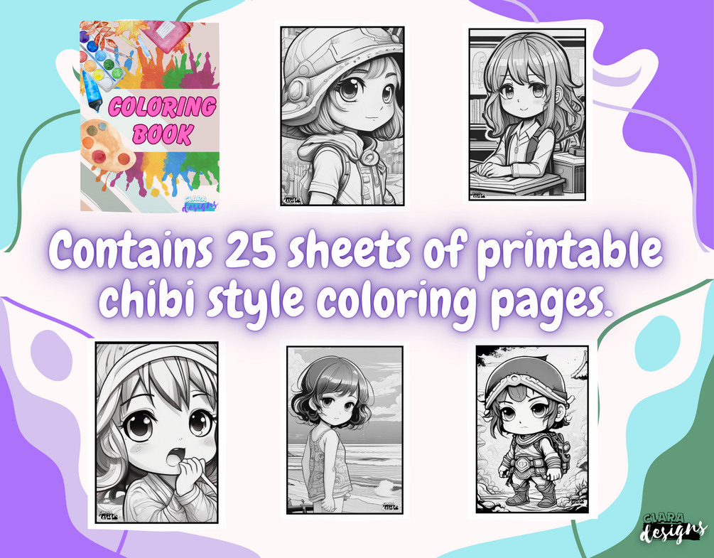 Chibi Coloring Pages