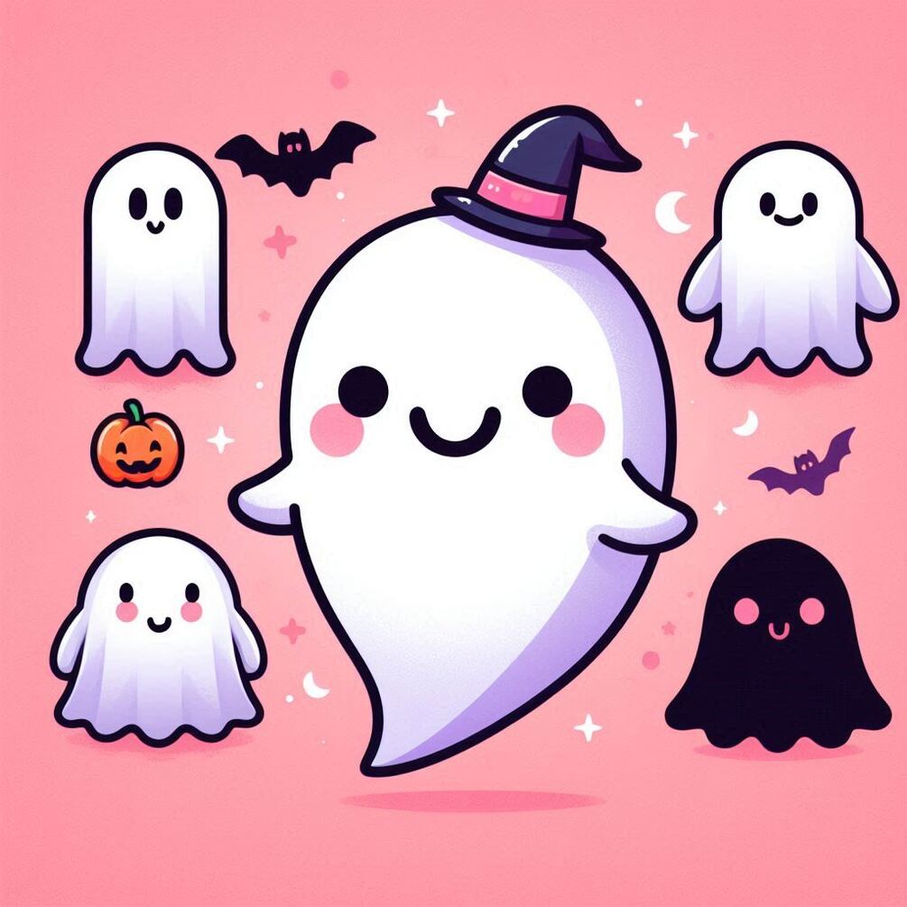 Funny Halloween Ghost