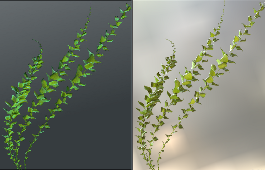 Ivy Growth (Tutorial and Scene) | MODO 11.2 | 12.0