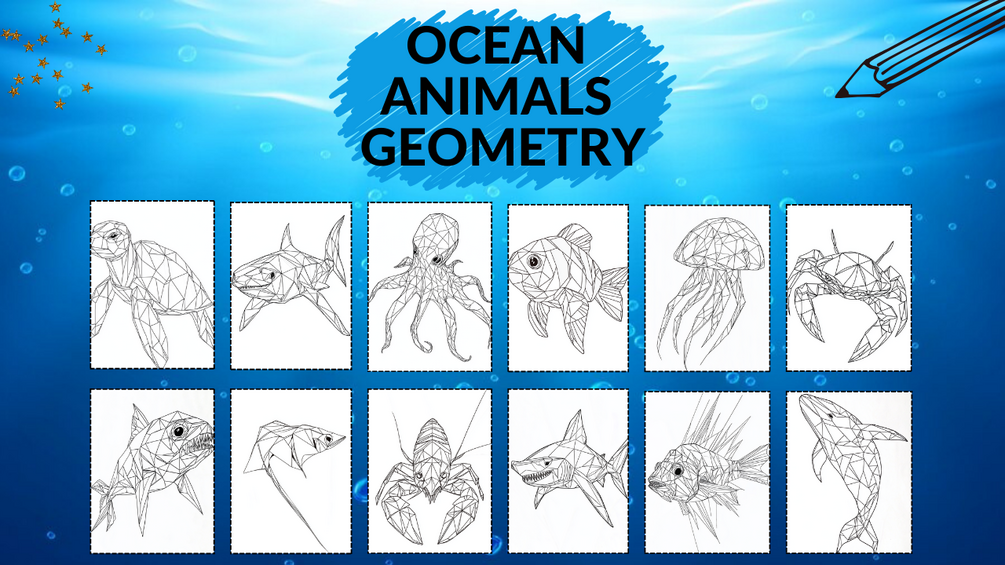 Ocean Animals Geometry